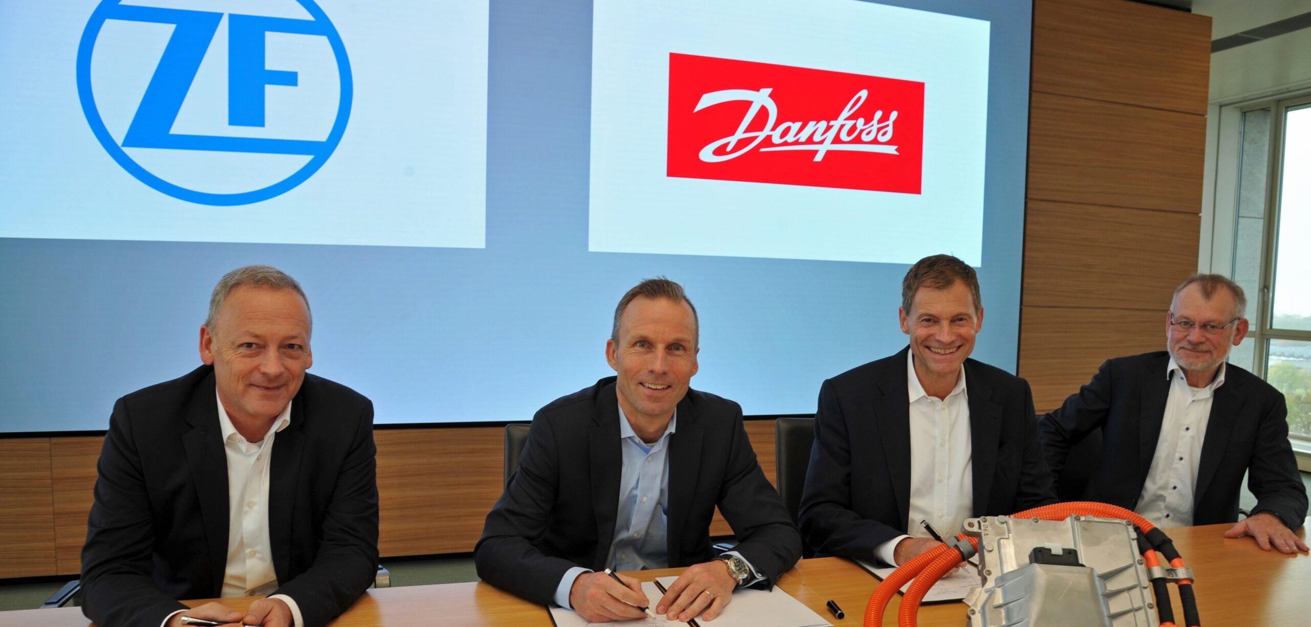 ZF and Danfoss join forces for innovative future EV drivetrains ...