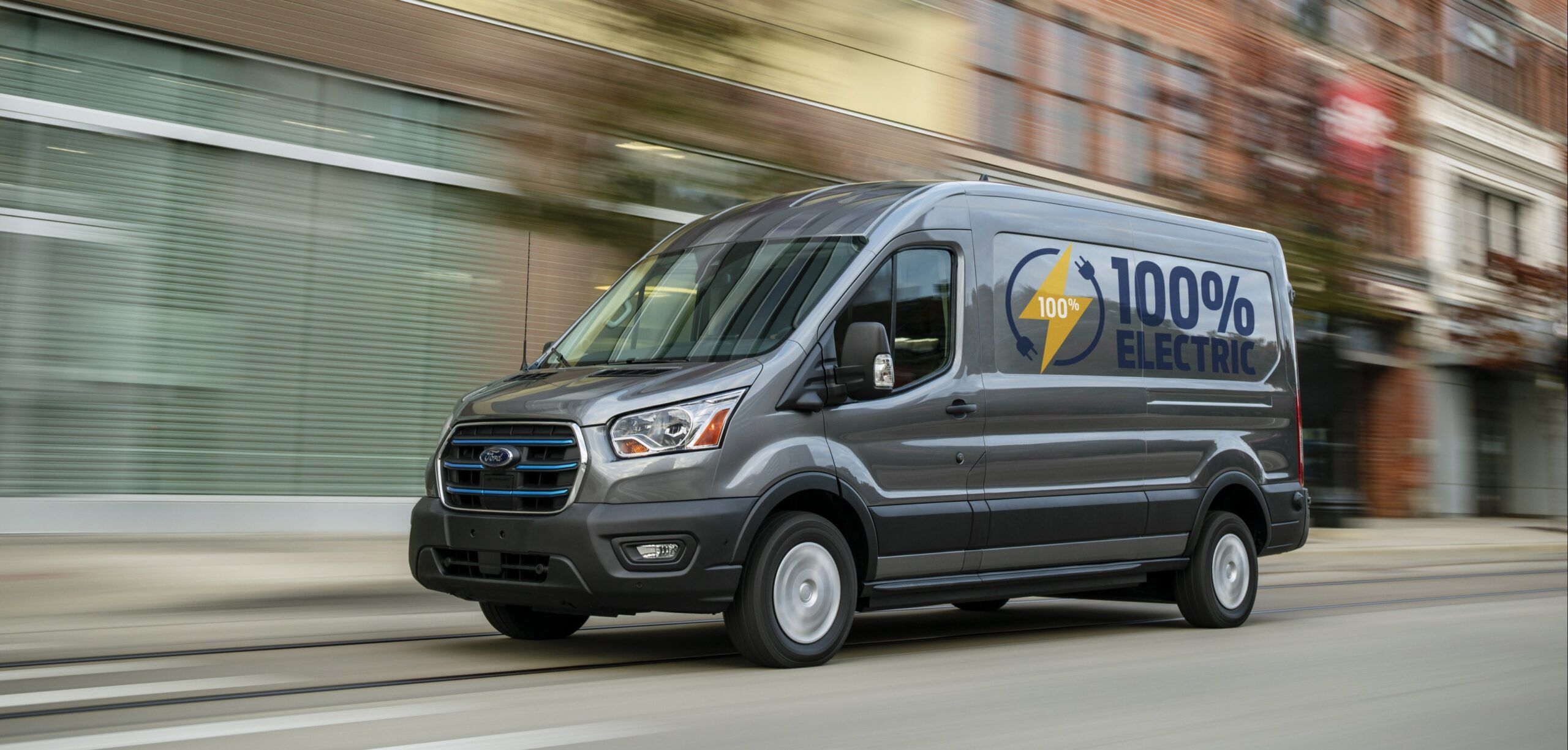Ford unveils all-electric Transit van - Electric & Hybrid Vehicle ...