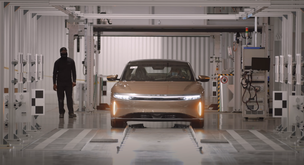 First look at Lucid Air electric car being assembled - Electric ...