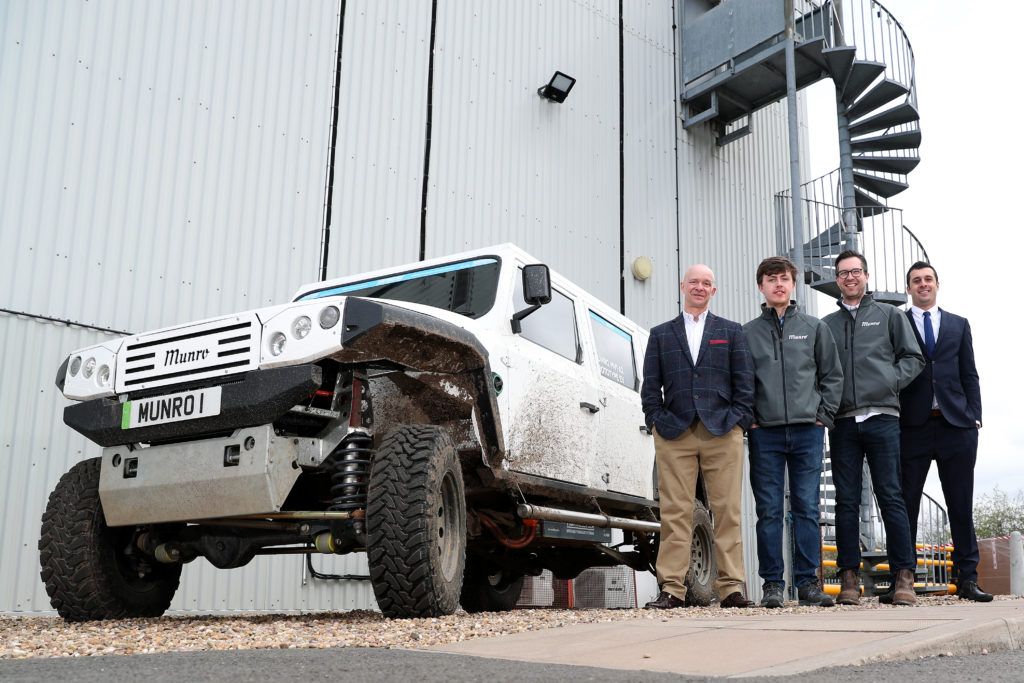 Munro Vehicles: British start-up reveals prototype all-electric 4x4 ...