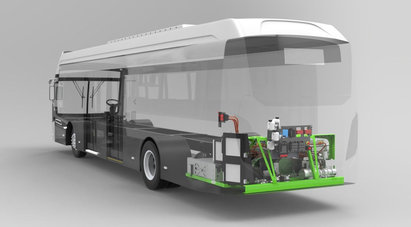 Technology that can turn any bus from ICE to fully electric revealed ...