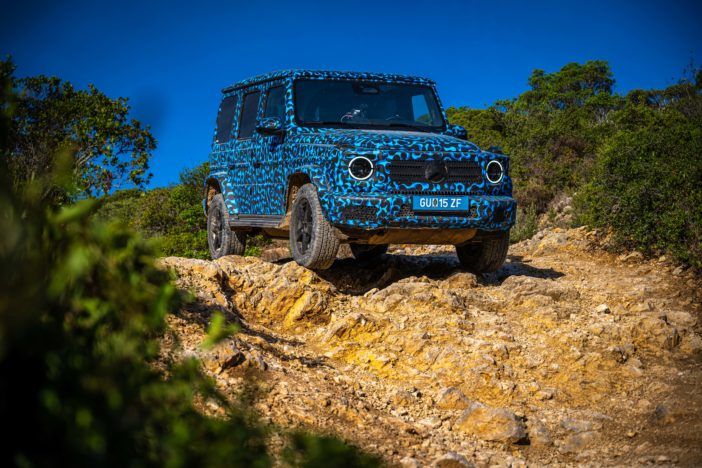 FEATURE: Mercedes Benz electric G-Class EQG – EHV rides the prototype ...