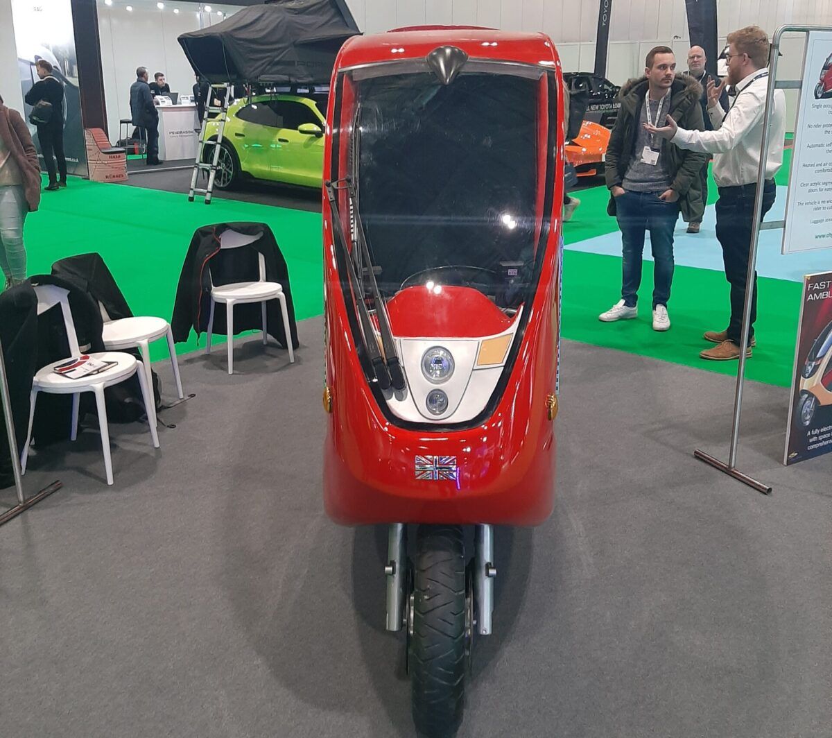 London EV Show: A closer look at the City Scoot - Electric & Hybrid ...
