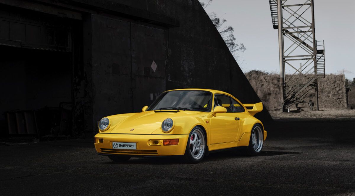 Everrati expands its electrified Porsche portfolio with homage to the legendary 964 RSR ...