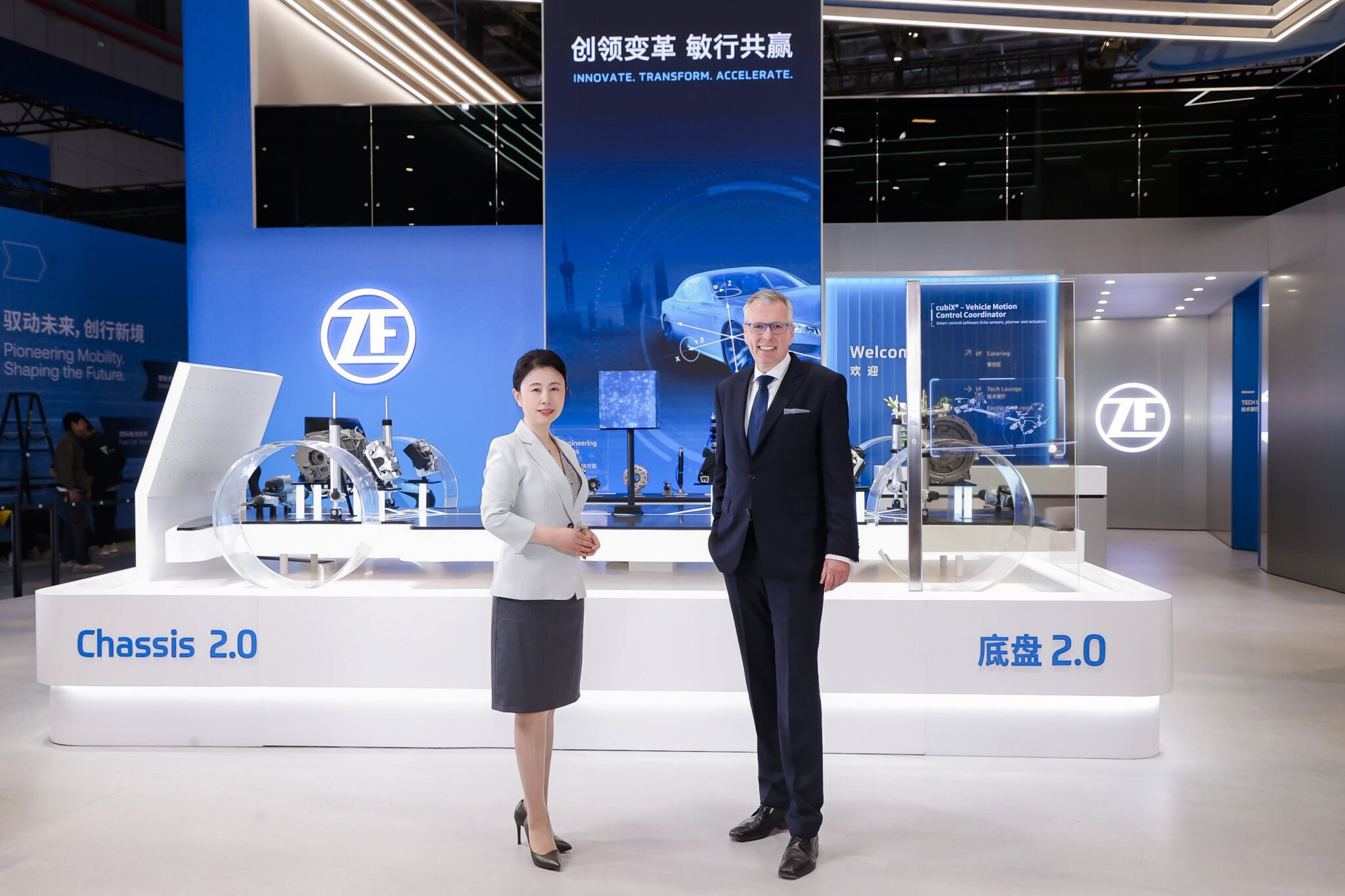 ZF showcases by-wire technology and range extender at Auto Shanghai - Electric & Hybrid Vehicle ...