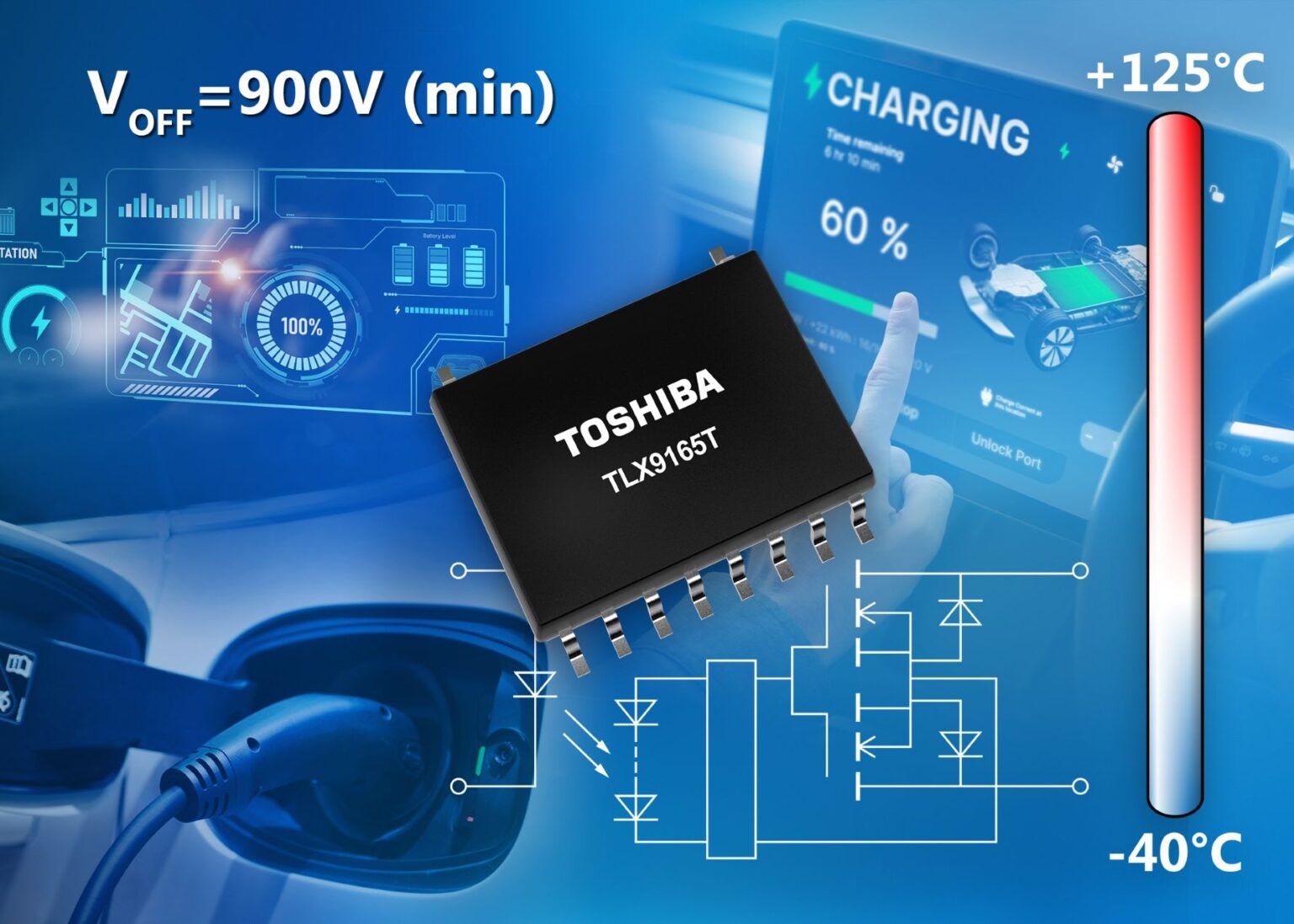 Toshiba unveils compact automotive photorelay for EV battery systems ...