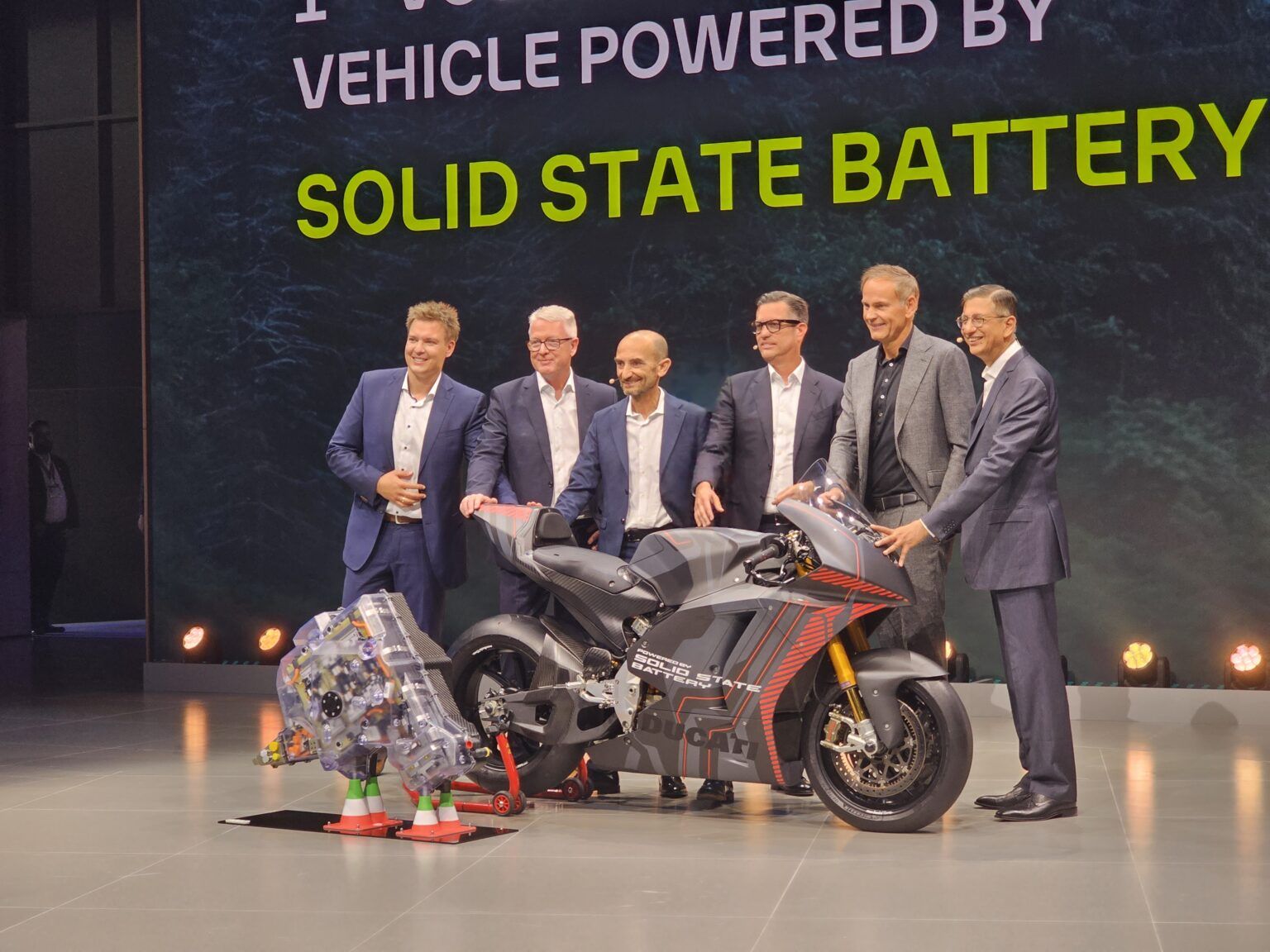 Ducati motorcycle powered by revolutionary solid-state batteries makes ...
