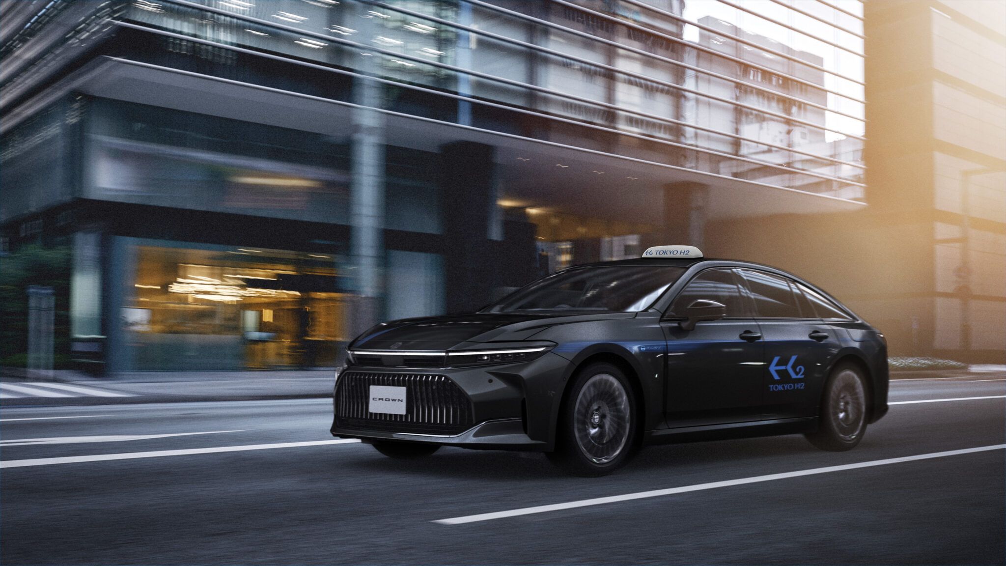 Toyota adds Crown Sedans to Tokyo's fuel cell taxi fleet in hydrogen ...