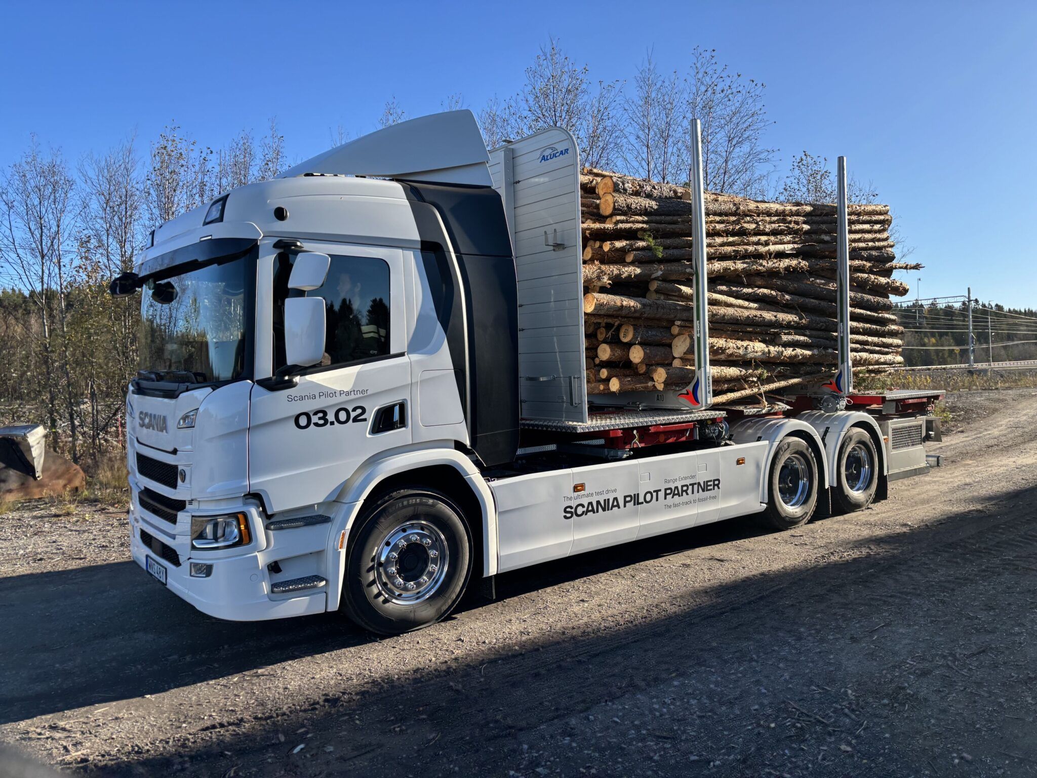 Swedish forestry pilot tests hybrid range-extender for heavy-duty ...